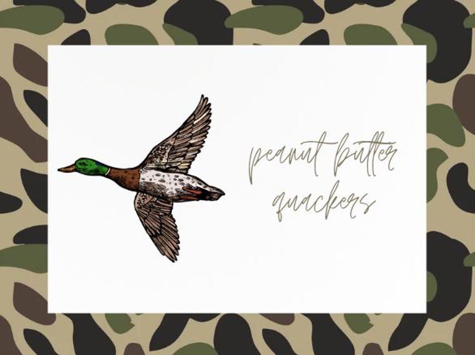 Rustic Mallard Duck Food Tent Labels: Hunting Party Decor (printable ...