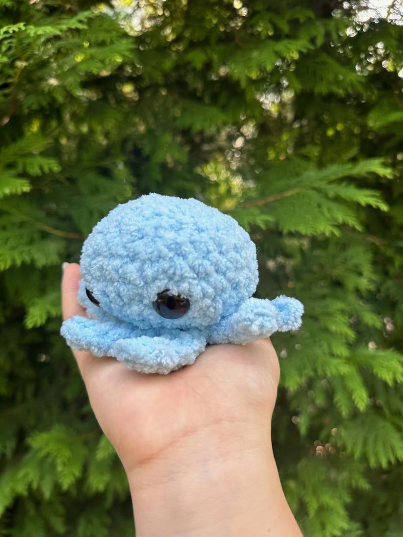 Crocheted Octopus Plushie - Underwater Adventure Companion - Etsy