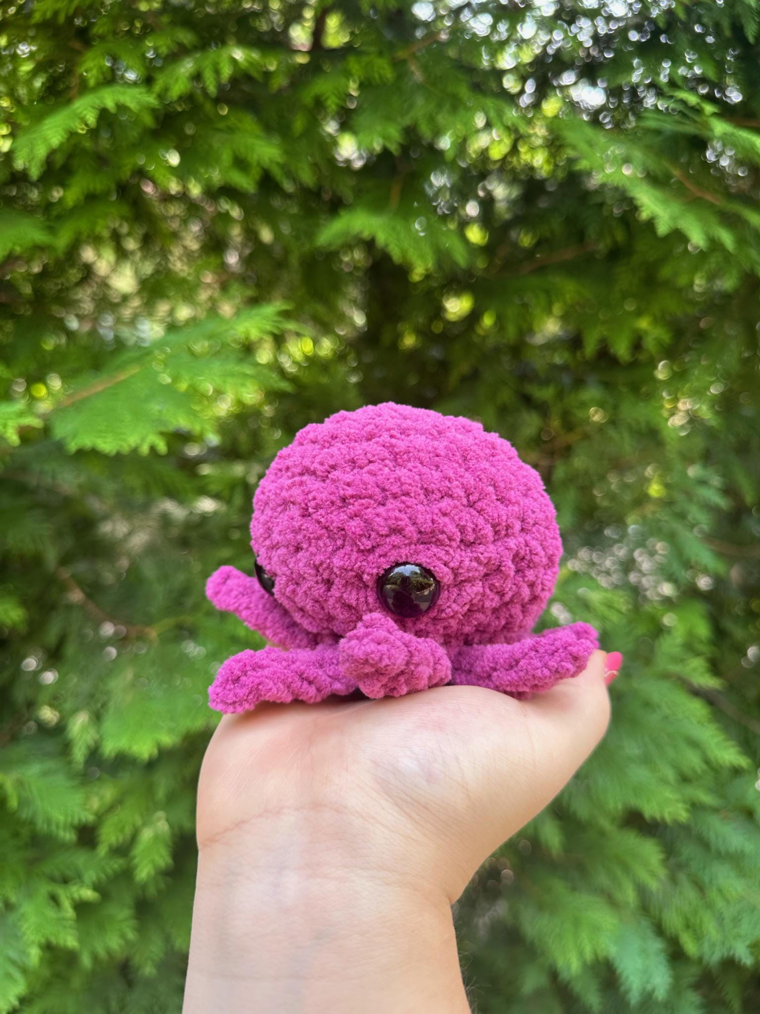 Crocheted Octopus Plushie - Underwater Adventure Companion - Etsy