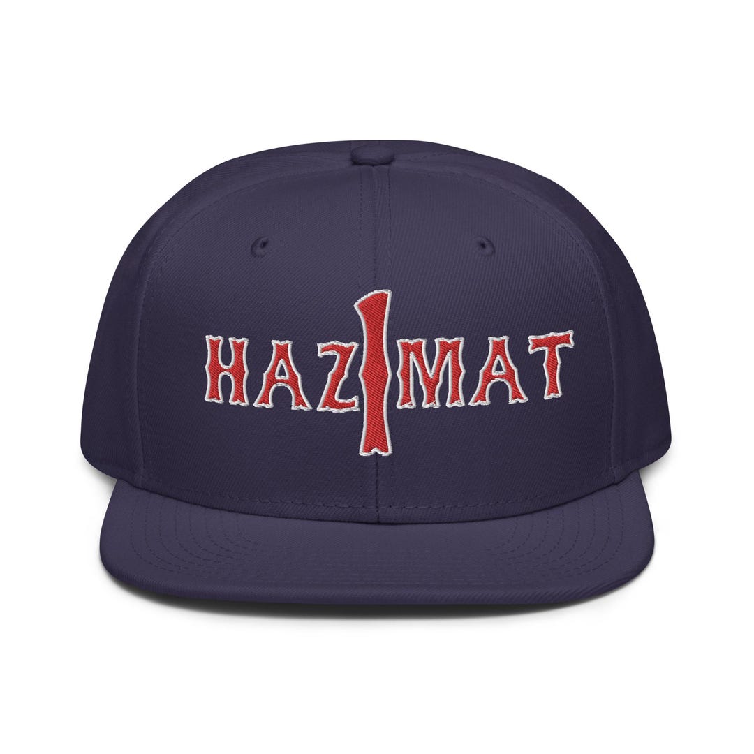 Hazmat 1 Snapback Hat - Etsy