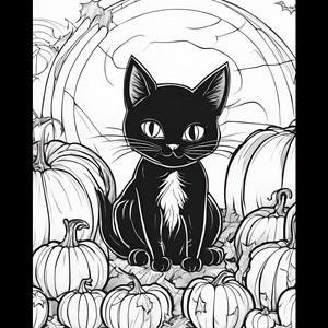 12 Fun Kids Halloween Coloring Pages Printable Halloween Activity for ...