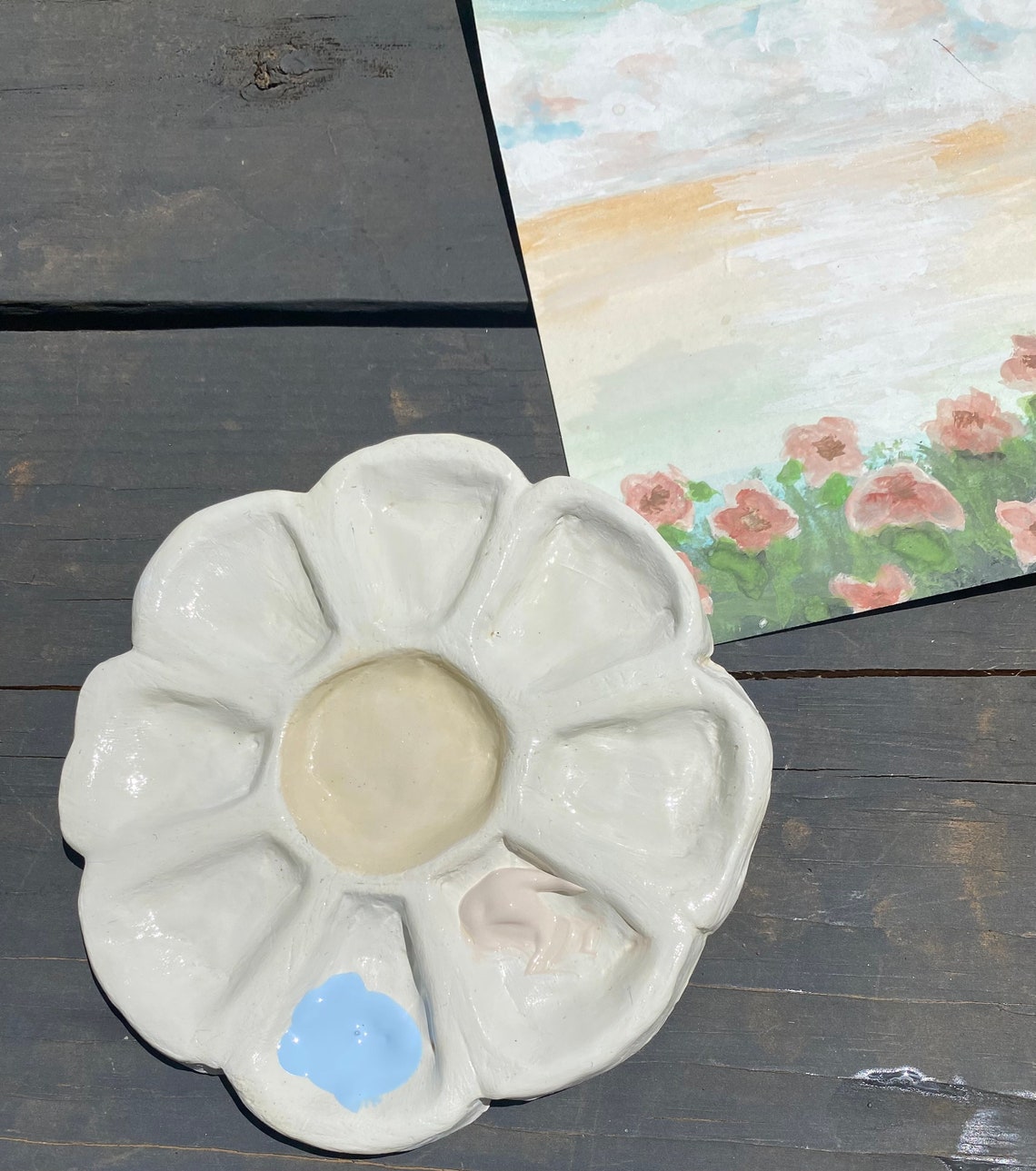 Clay Paint Palette - Etsy