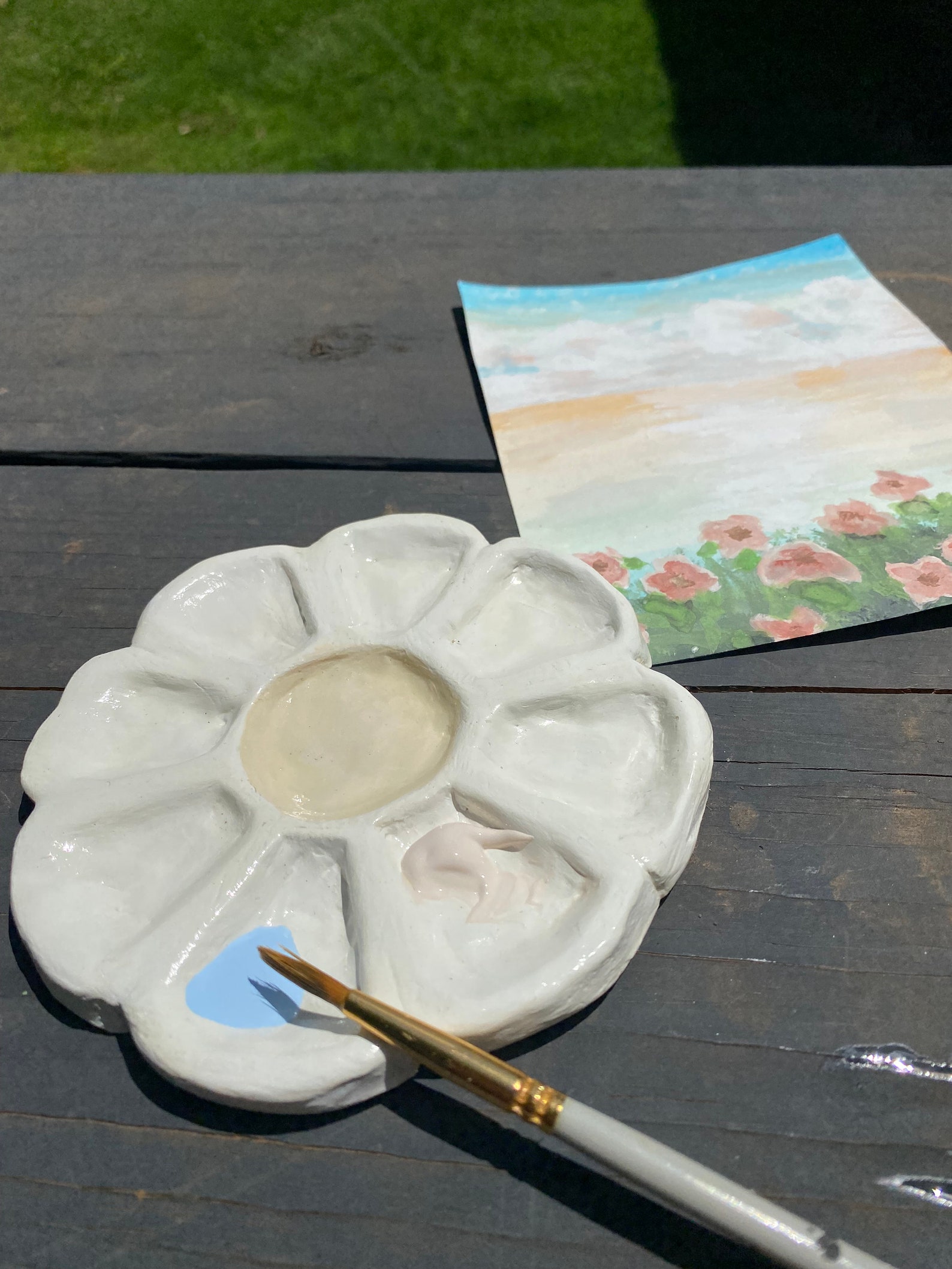 Clay Paint Palette - Etsy