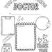 Thank You Doctor Coloring Page | Kids Appreciation Gift (PDF/JPG) - Etsy