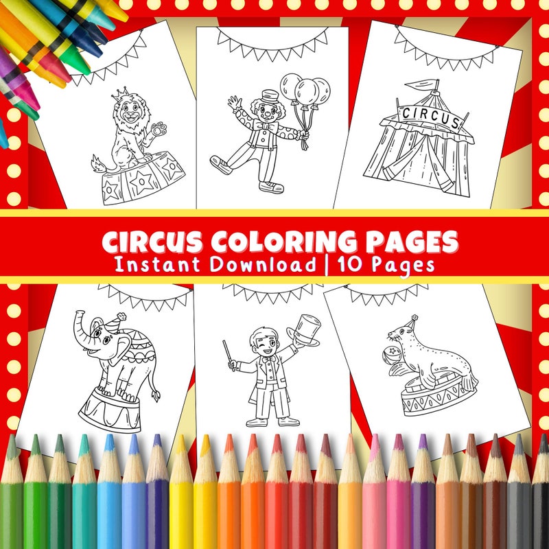 The Circus Book - Etsy