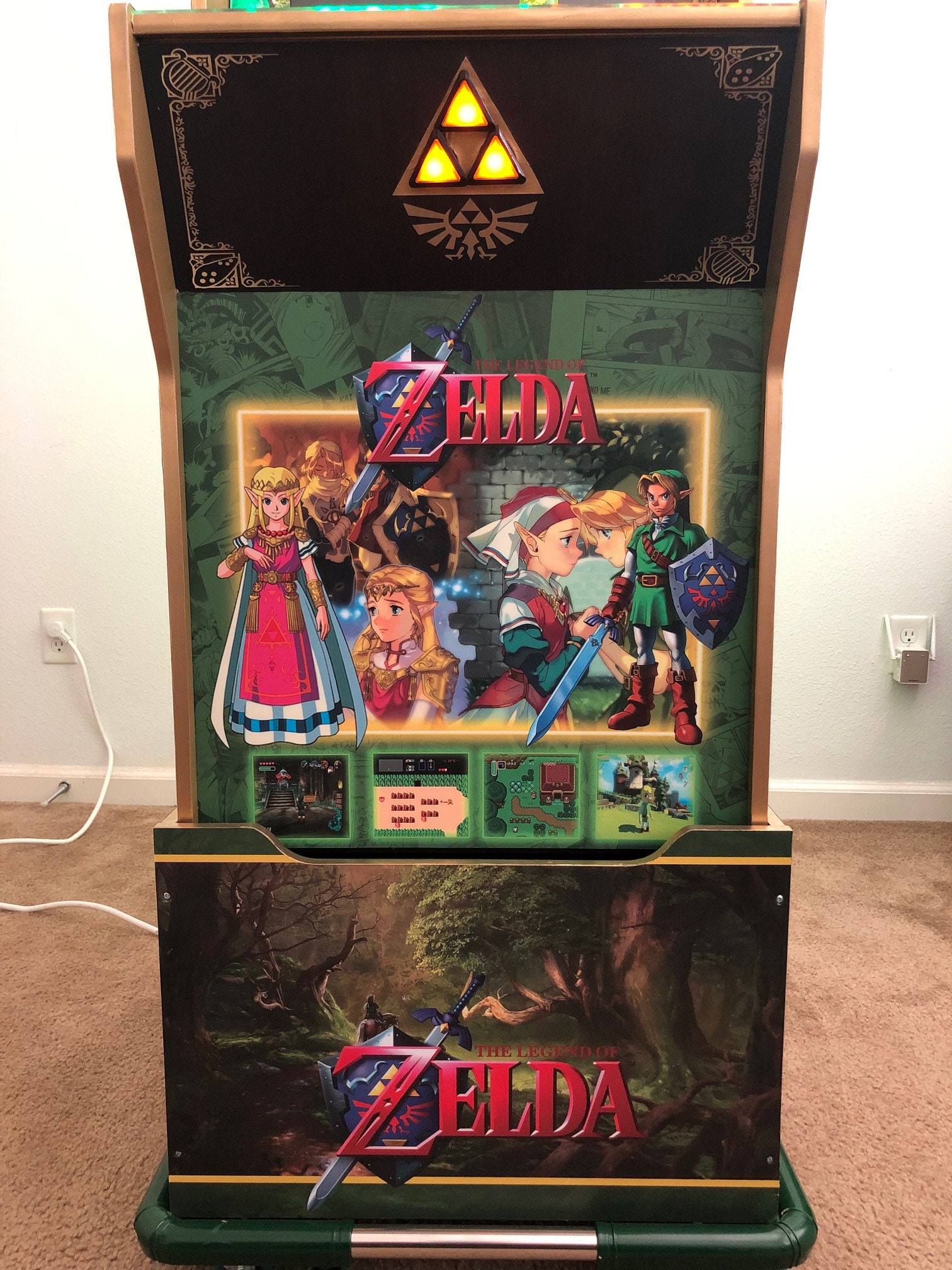 Arcade1up Zelda Themed Custom Artwork - Etsy