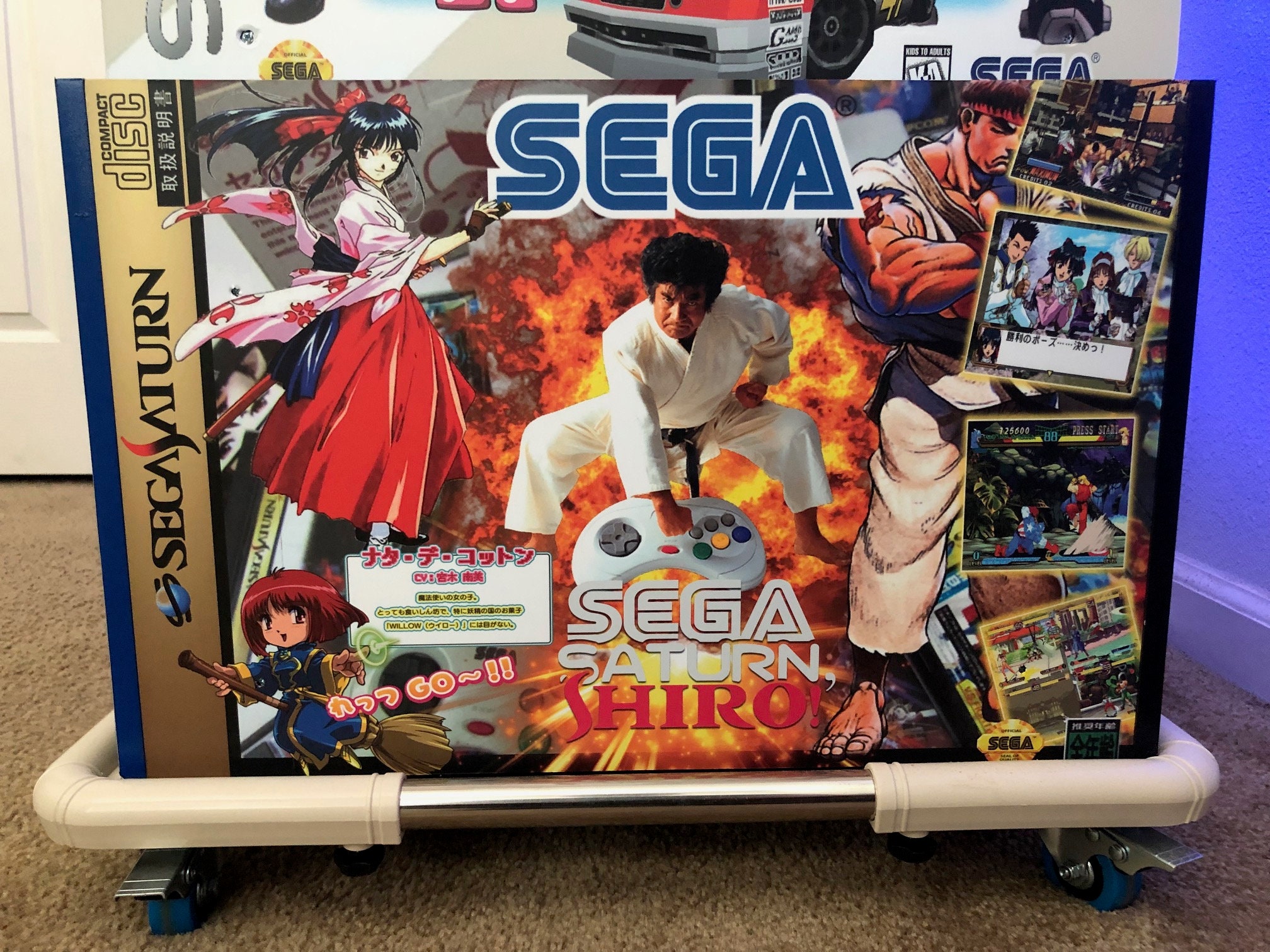 Arcade1up Sega Theme Custom Artwork - Etsy