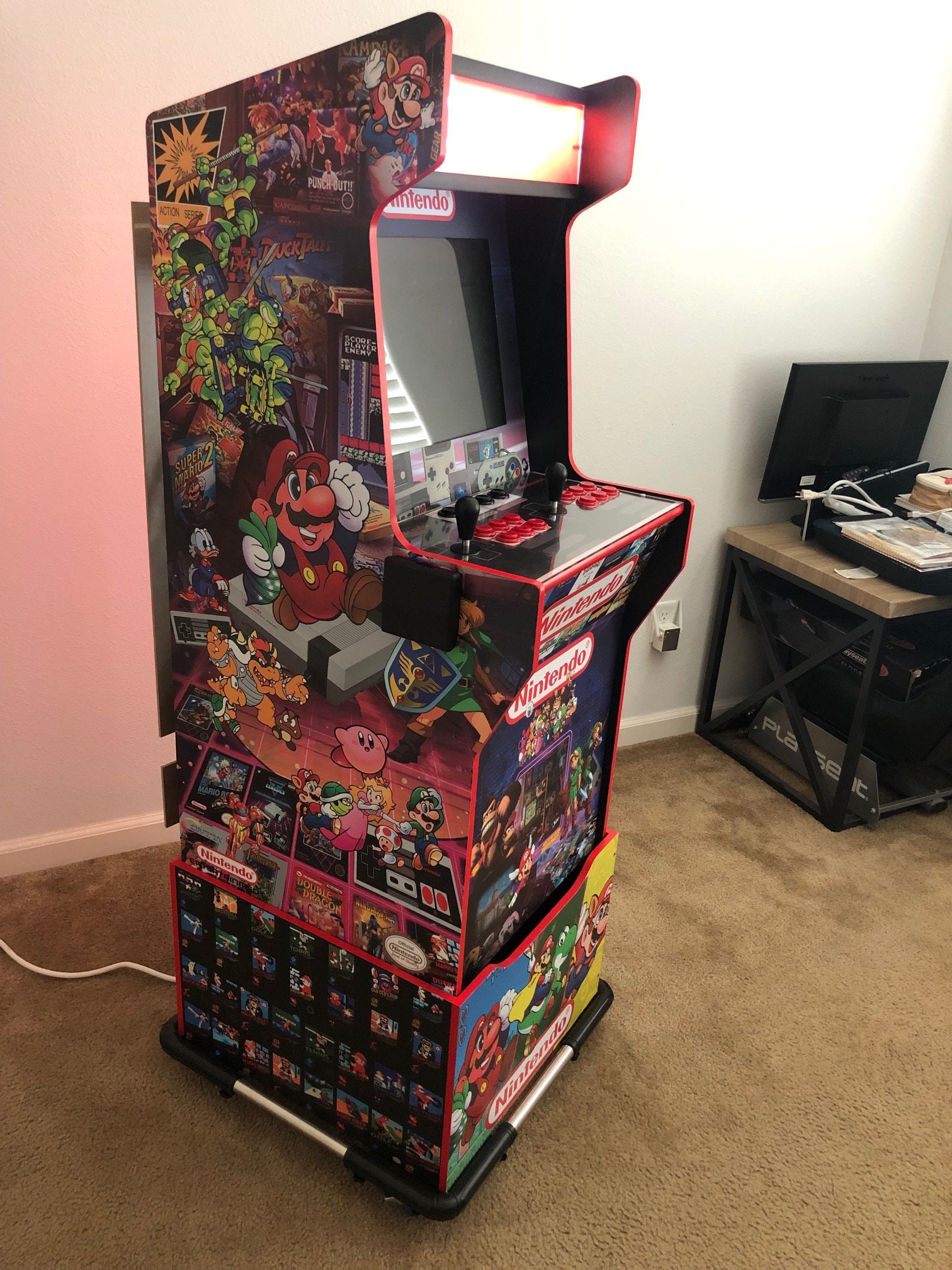 Arcade1up Custom Arcade Digital Print - Etsy