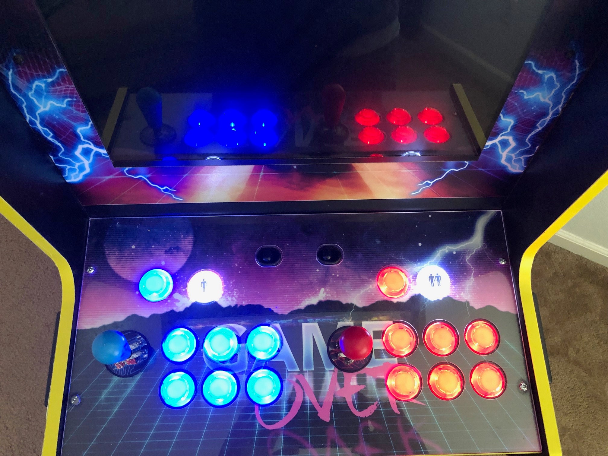 Arcade1up 80's Theme Custom Artwork - Etsy