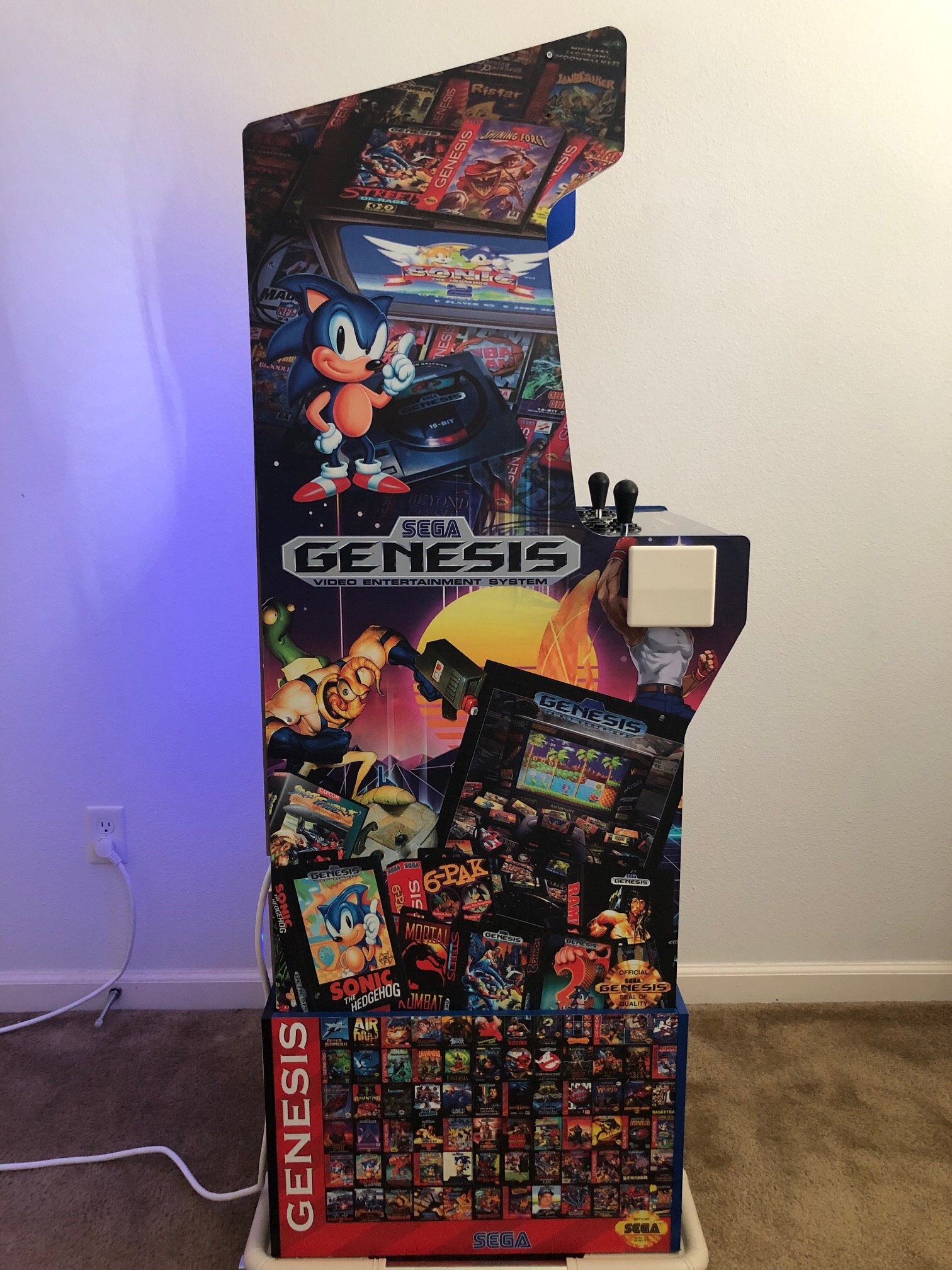 Arcade1up Sega Theme Custom Artwork - Etsy