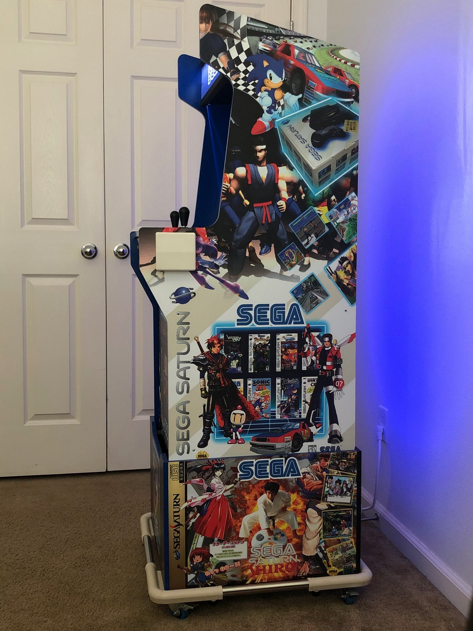 Arcade1up Sega Theme Custom Artwork - Etsy