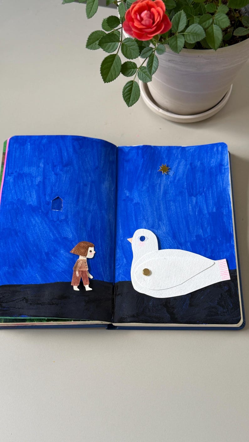 Pop up Story DIY “the Big Bird" – Printable DIY Booklet for Kids ...