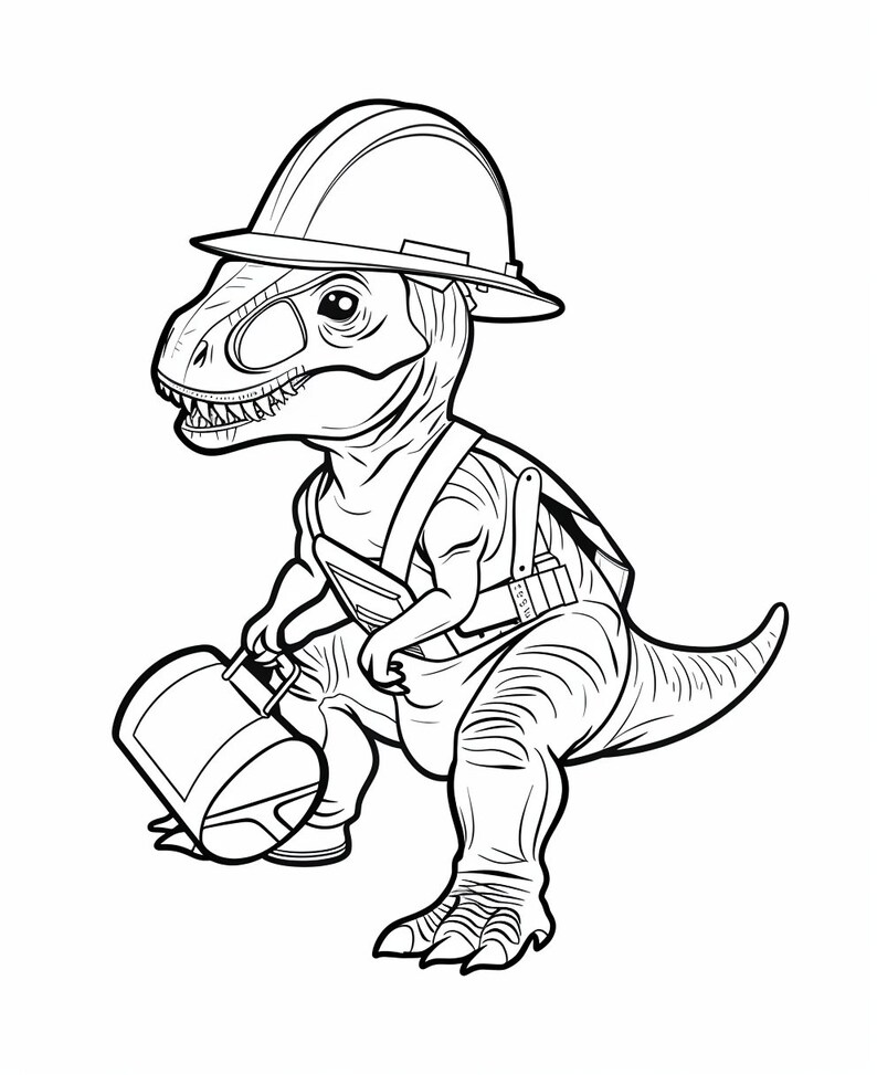 Baby T-rex Coloring Pages, Baby T-rex Coloring Pages for Kids ...