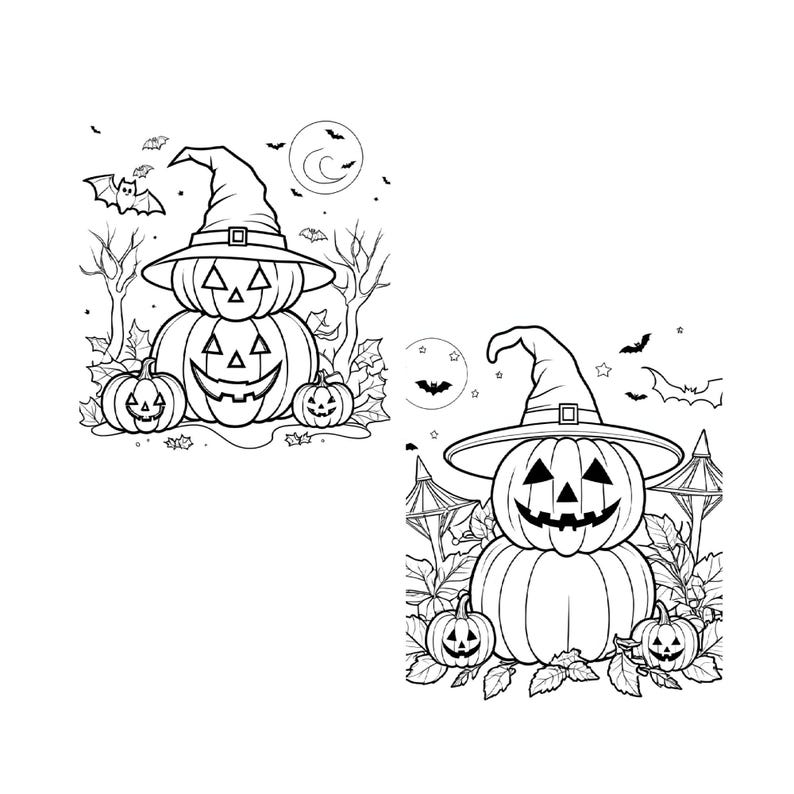 Printable Halloween Coloring Pages for Kids 23 High-quality Coloring ...