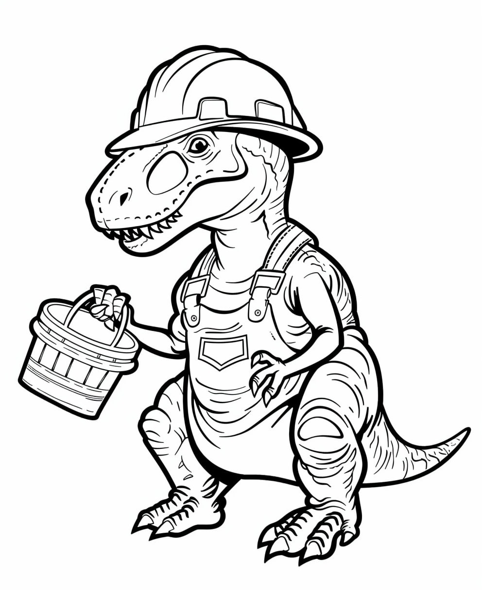 Baby T-rex Coloring Pages, Baby T-rex Coloring Pages for Kids ...