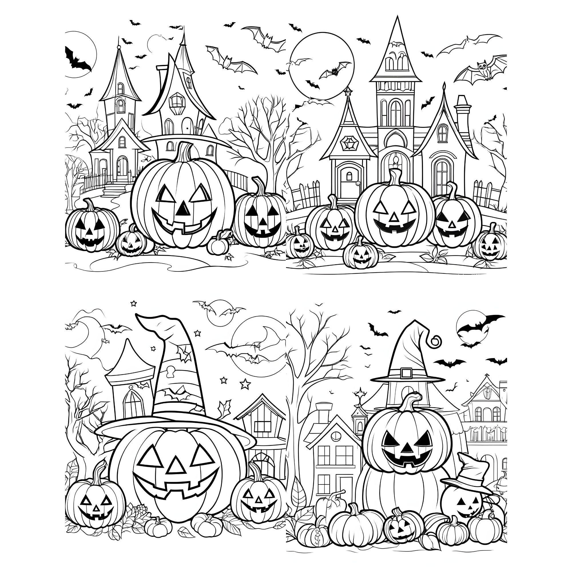 Printable Halloween Coloring Pages for Kids 23 High-quality Coloring ...