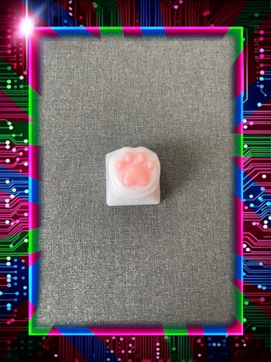 Kitty's Paw Keycap - Etsy