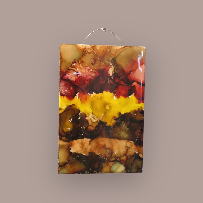 Alcohol Ink Tiles - Etsy