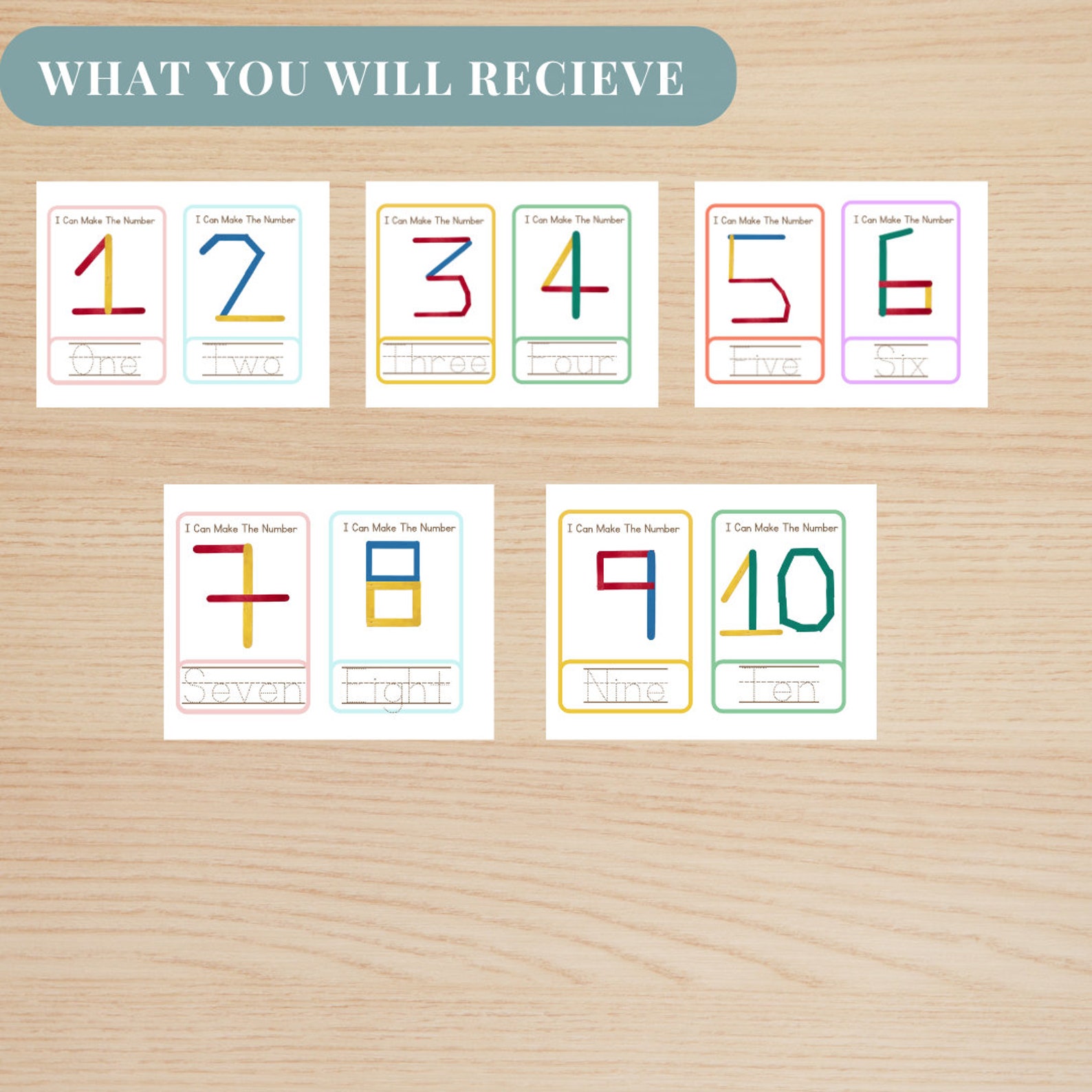 Popsicle Sticks Numbers Activity, Prekindergarten, Homeschool ...