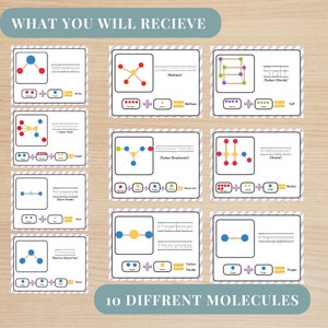 Toothpicks and Play Doh 3D Molecule Activity Game, Science for Toddler ...