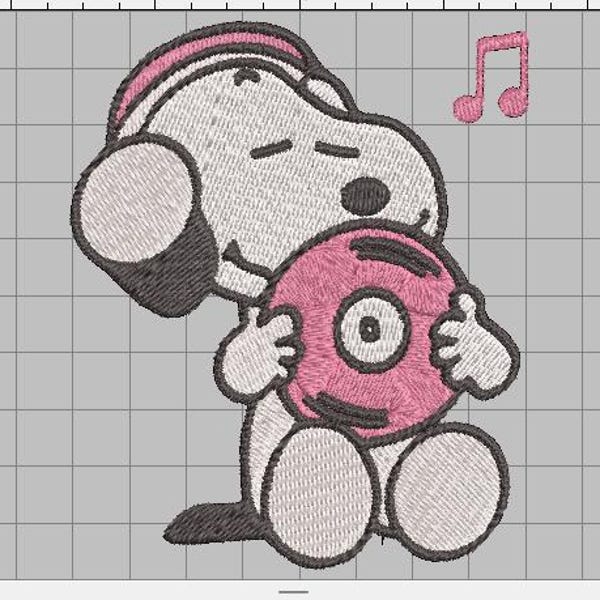 Snoopy Embroidery - Etsy