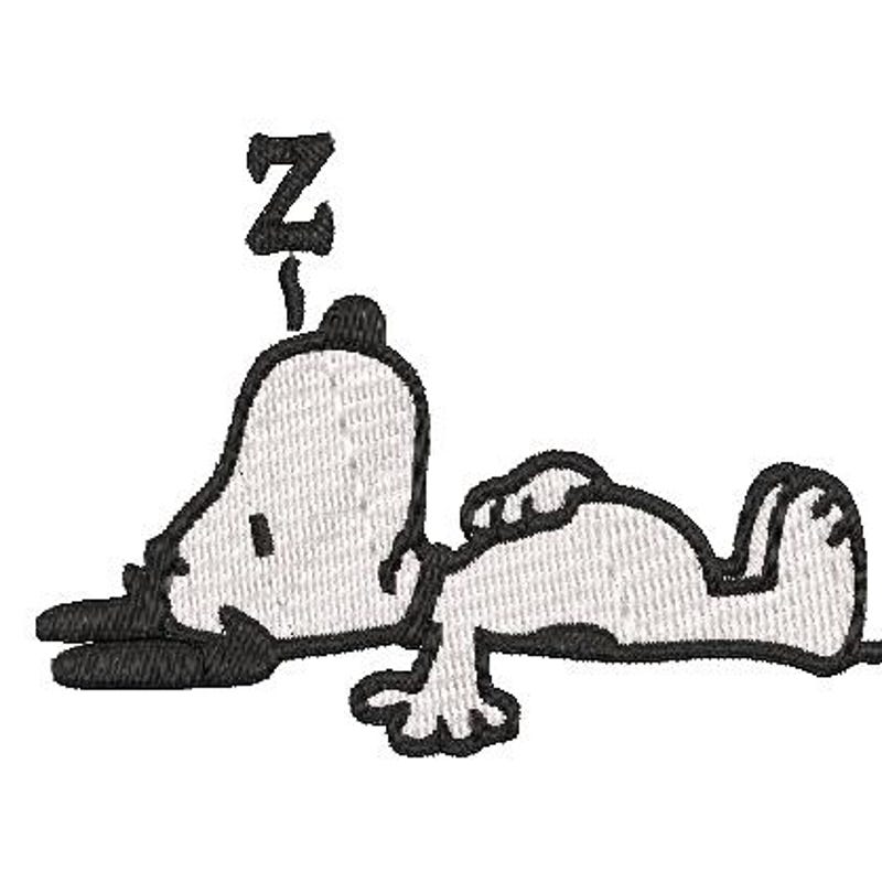 Snoopy Laying Down - Etsy