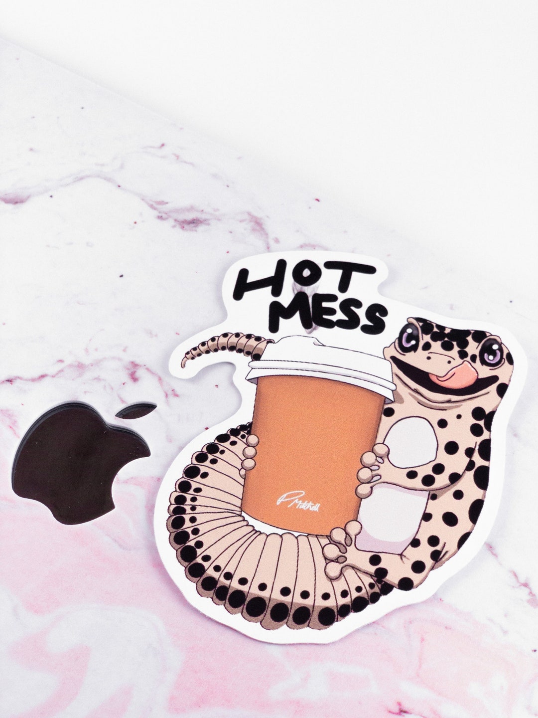 Gecko Vinyl Sticker | Laptop Decals Waterbottle Waterproof Stamps ...