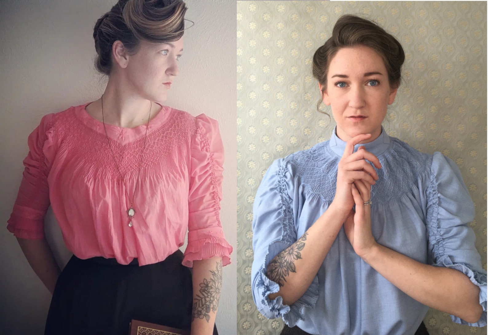 DIGITAL Printable Sewing Pattern 1890s Aesthetic Dress - Etsy