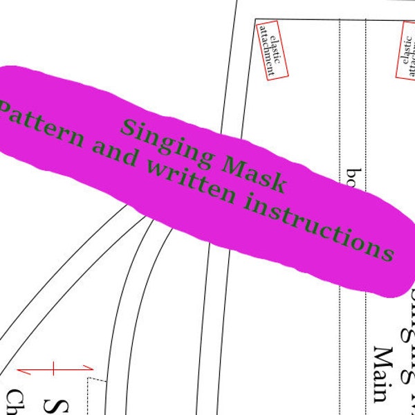 Mask Pdf Pattern - Etsy