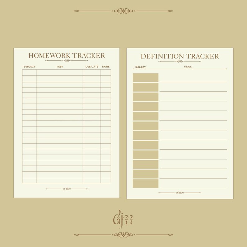 Student Essential Bundle Printable Study Planner Recap Essay ...