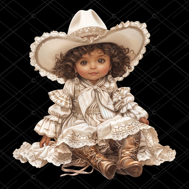 Charra Clipart,girl Charra Clipart,charra Birthday,adelita Dress Charra ...