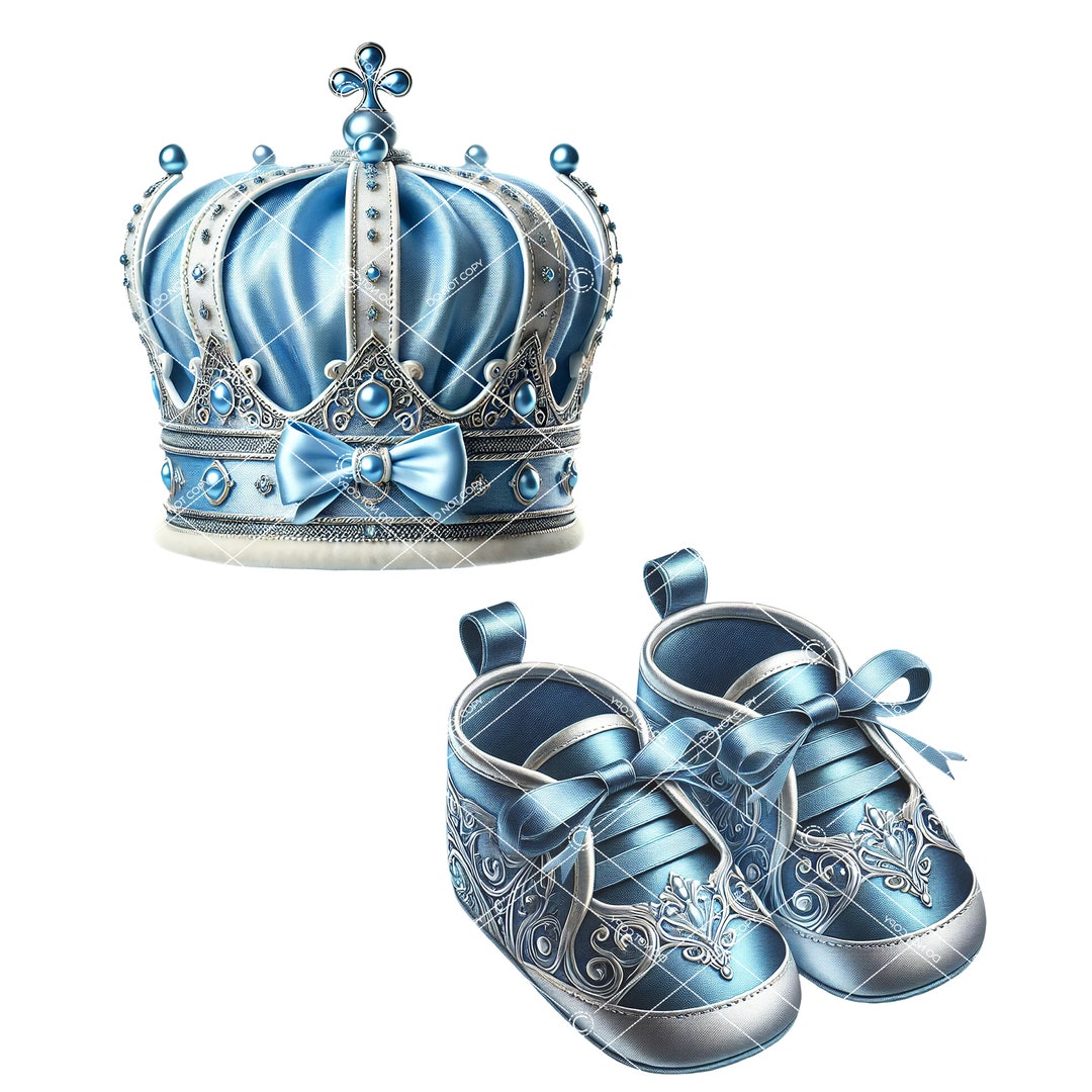 Prince Baby Shower Clipart,prince Baby Shower,blue Silver Prince,prince ...