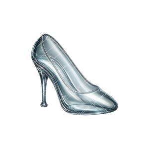 Glass Slipper Clipart,princess Glass Slipper Clipart,princess Clipart ...