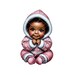 Winter Baby Clipart,winter Baby Girl Clipart,winter Wonderland Baby ...