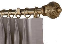 Kirsch Designer Metal Curtain Rod Finials