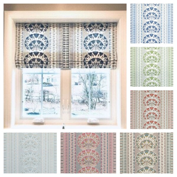 Faux Roman Shade - Etsy