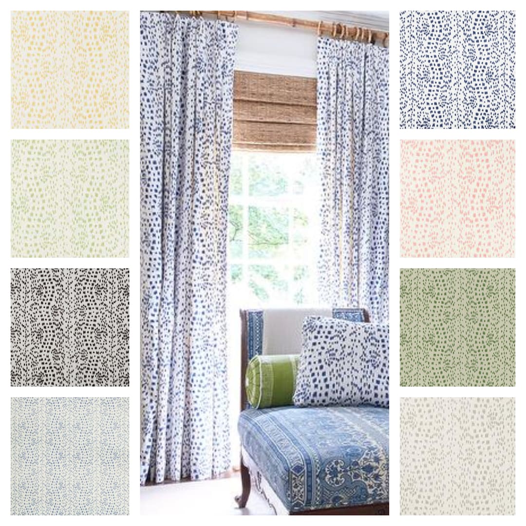 Custom Designer Brunschwig and Fils Les Touches Drapes: You Pick the ...