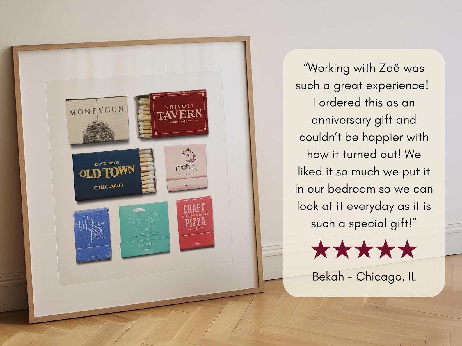 CUSTOM Single Matchbox Print, Customized Matchbook Art, Realistic Match ...