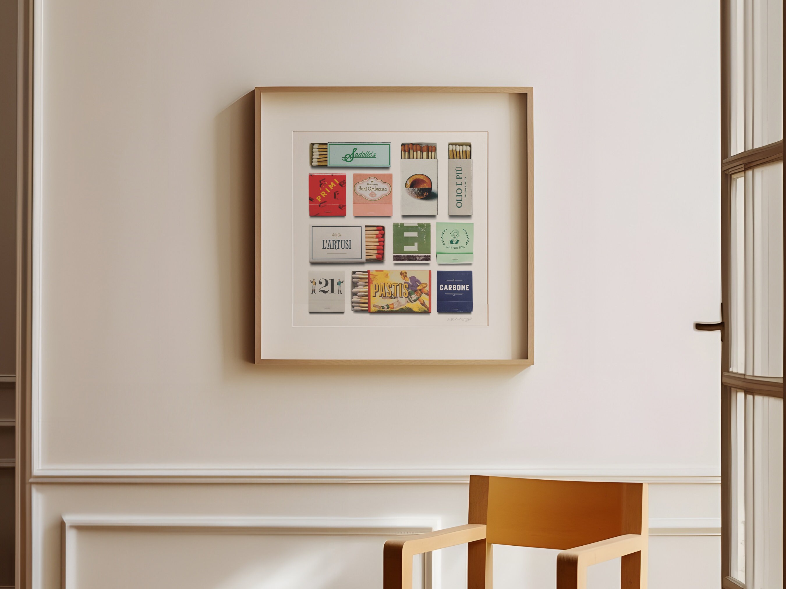 NYC Matchbox Fine Art Print, New York City Matches, Vintage NYC ...