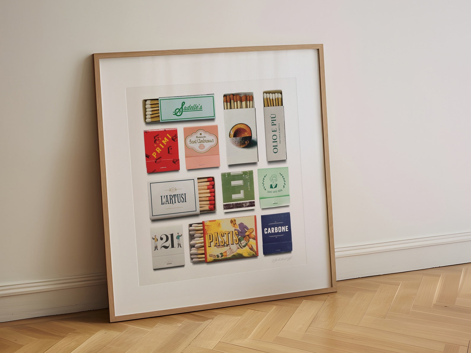 NYC Matchbox Fine Art Print, New York City Matches, Vintage NYC ...