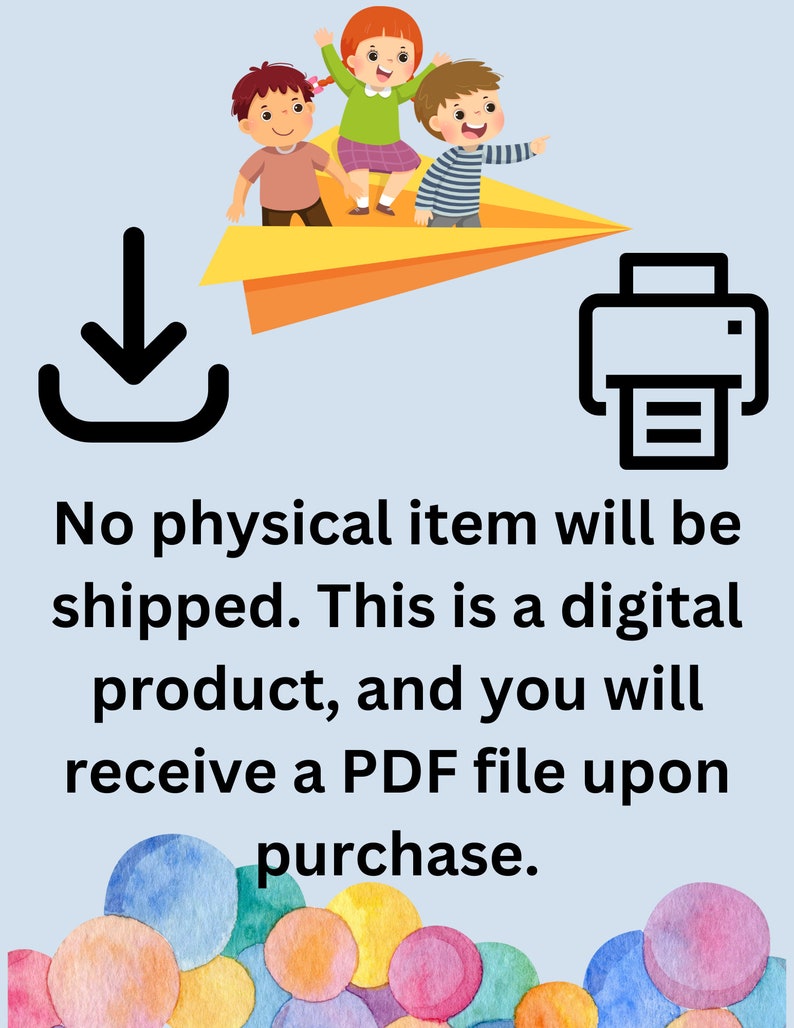 Fun and Adorable Happy Monsters Digital Coloring Book - Printable PDF ...