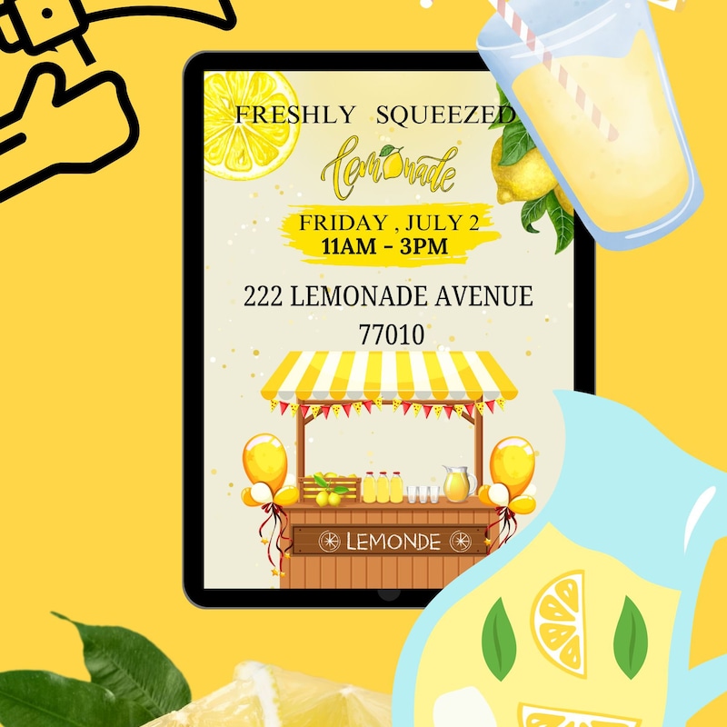 Lemonade Stand - Etsy