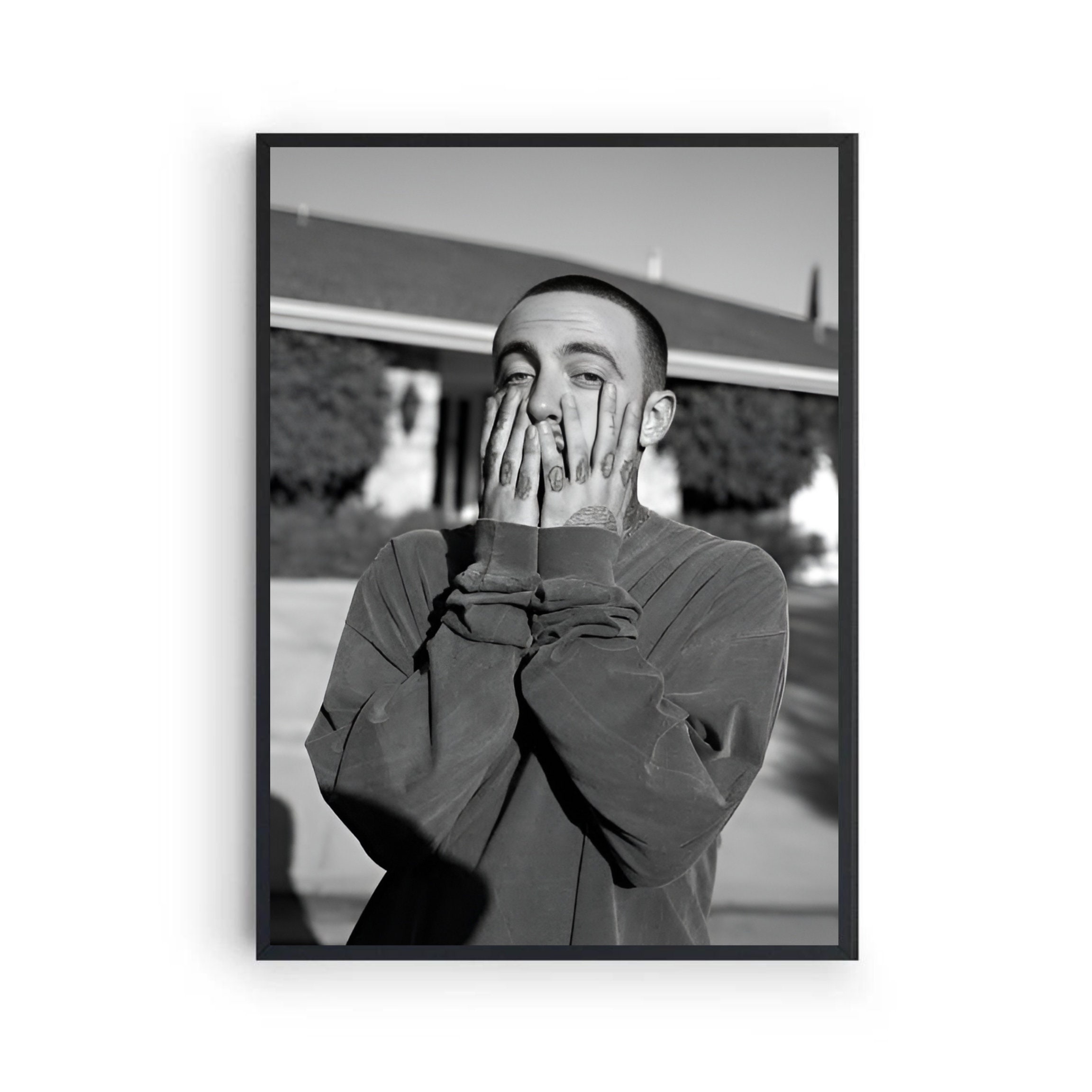 Mac Miller, Mac Miller Poster, Mac Miller Print, Music, Wall Art ...