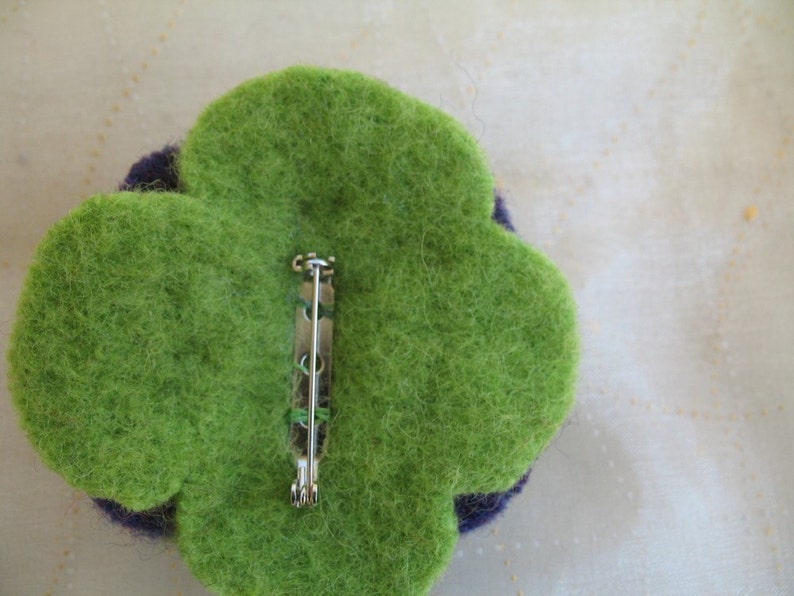 Pattern - Sew a Felt Flower Pin -plus Variations! Sewing Instructions ...