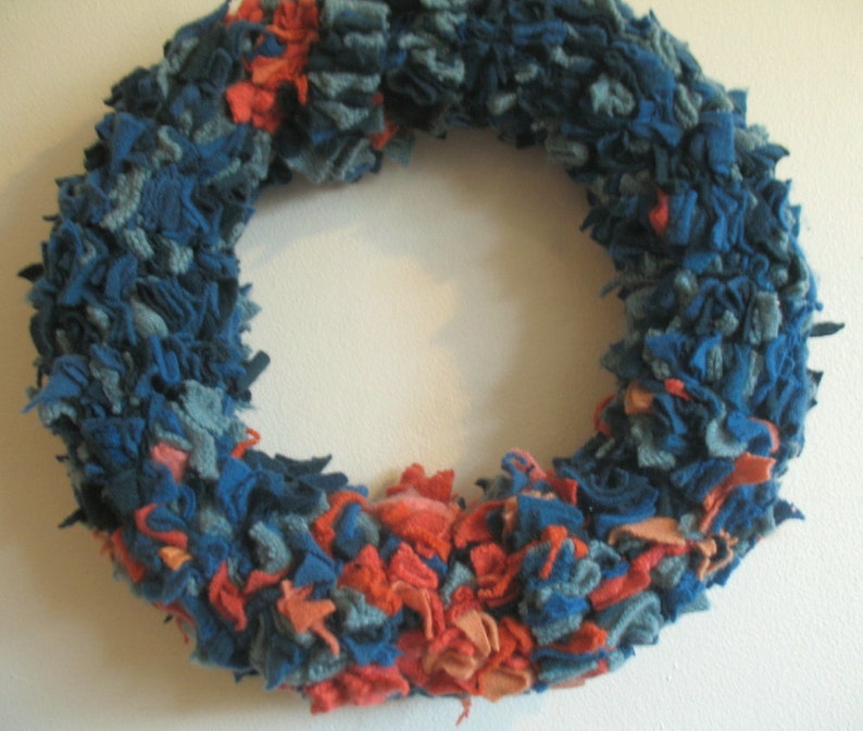 Felt Wreath Pattern Tutorial - Scrap Project - Instructions, PDF ...