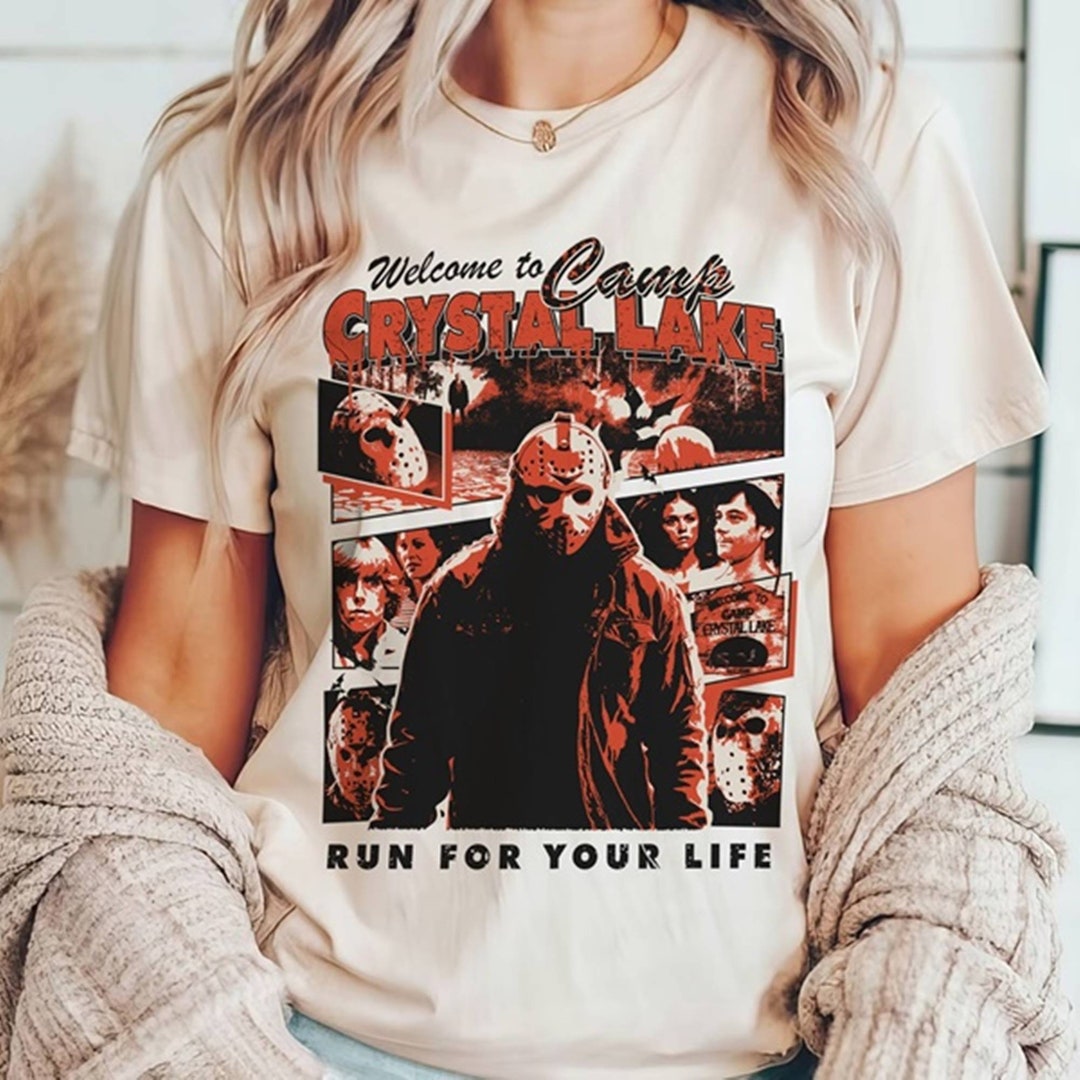 Jason Voorhees Friday 13th Halloween Shirt, Vintage Jason Voorhees ...