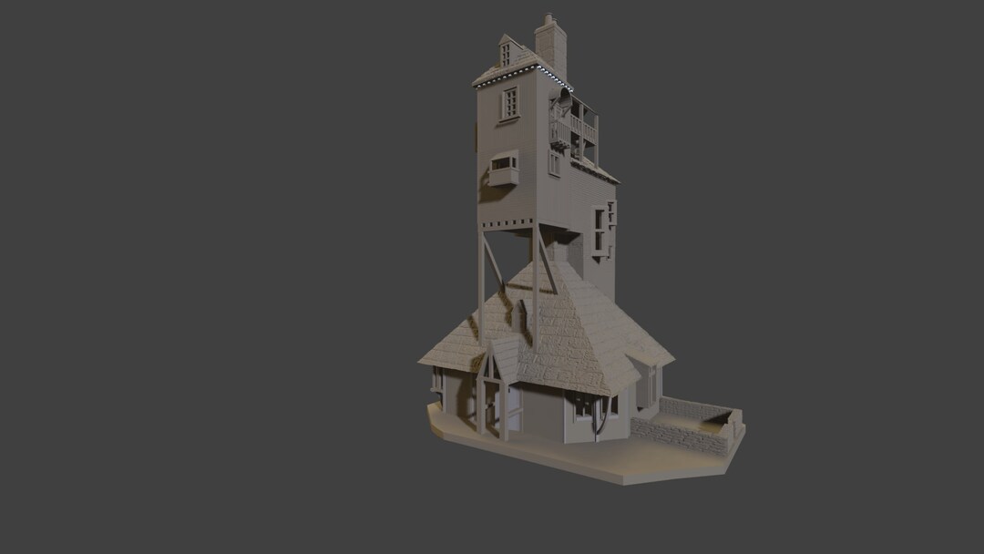 Wizard's Burrow STL Digital Download 3D File - Etsy