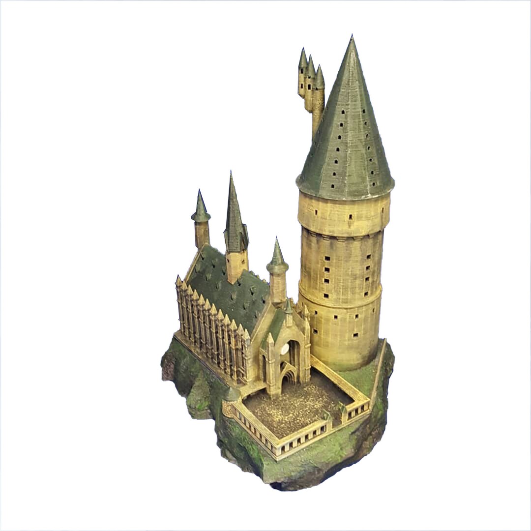 Wizard's Castle Model HO Guage Train Building Model Nightlight - Etsy