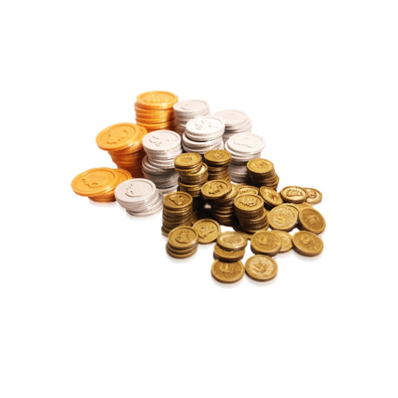 Wizard_money_boardgame_cosplay_coins Gold Silver Bronze | Etsy