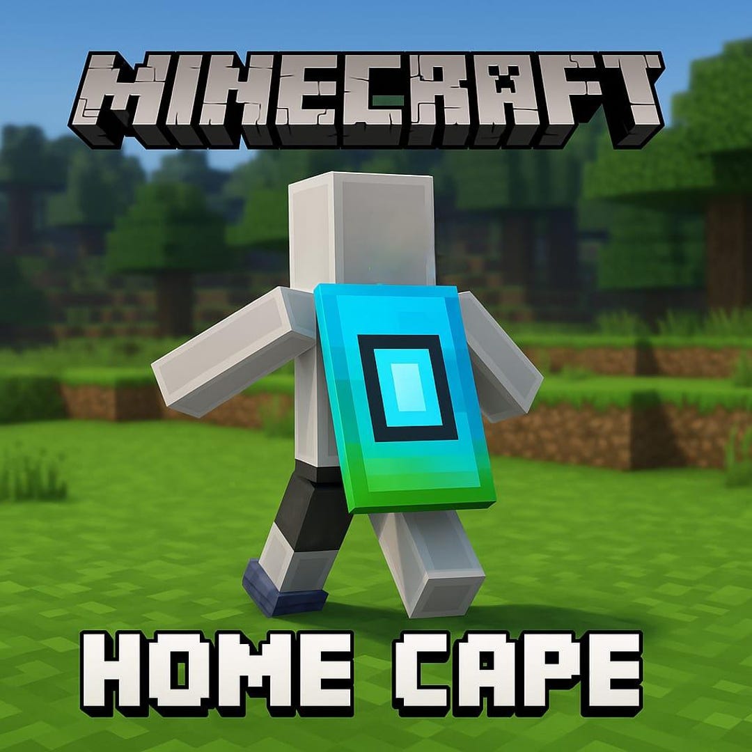 Minecraft Home Cape | Java & Bedrock Compatible | All Platforms - Etsy